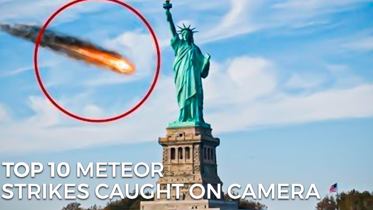 Top 10 Meteor Strikes Caught on Camera - YouTube
