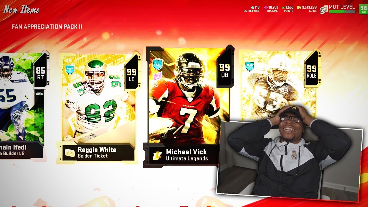 The BEST Pack And Play EVER ... Fan Appreciation Packs in Madden 20 ...