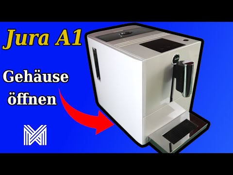 Jura A1 Gehäuse öffnen - Kaffeevollautomat zerlegen - Anleitung