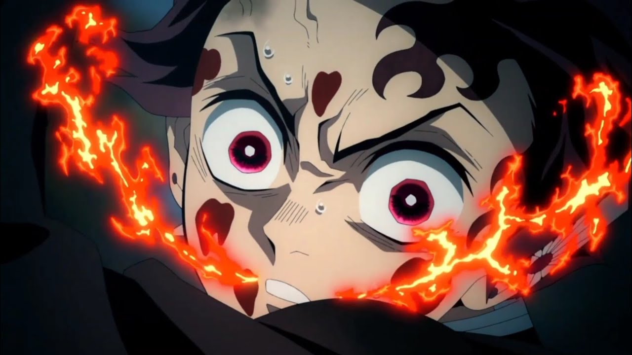 Tanjiro Uses Zenitsu's Thunder Breathing with Hinokami Kagura | KNY S3 ...