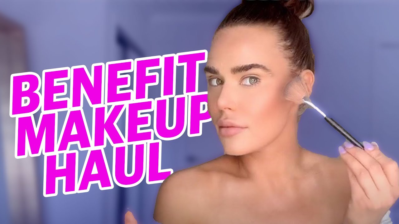 BENEFIT Makeup Try-on Haul | Lana WWE | CJ Perry - YouTube