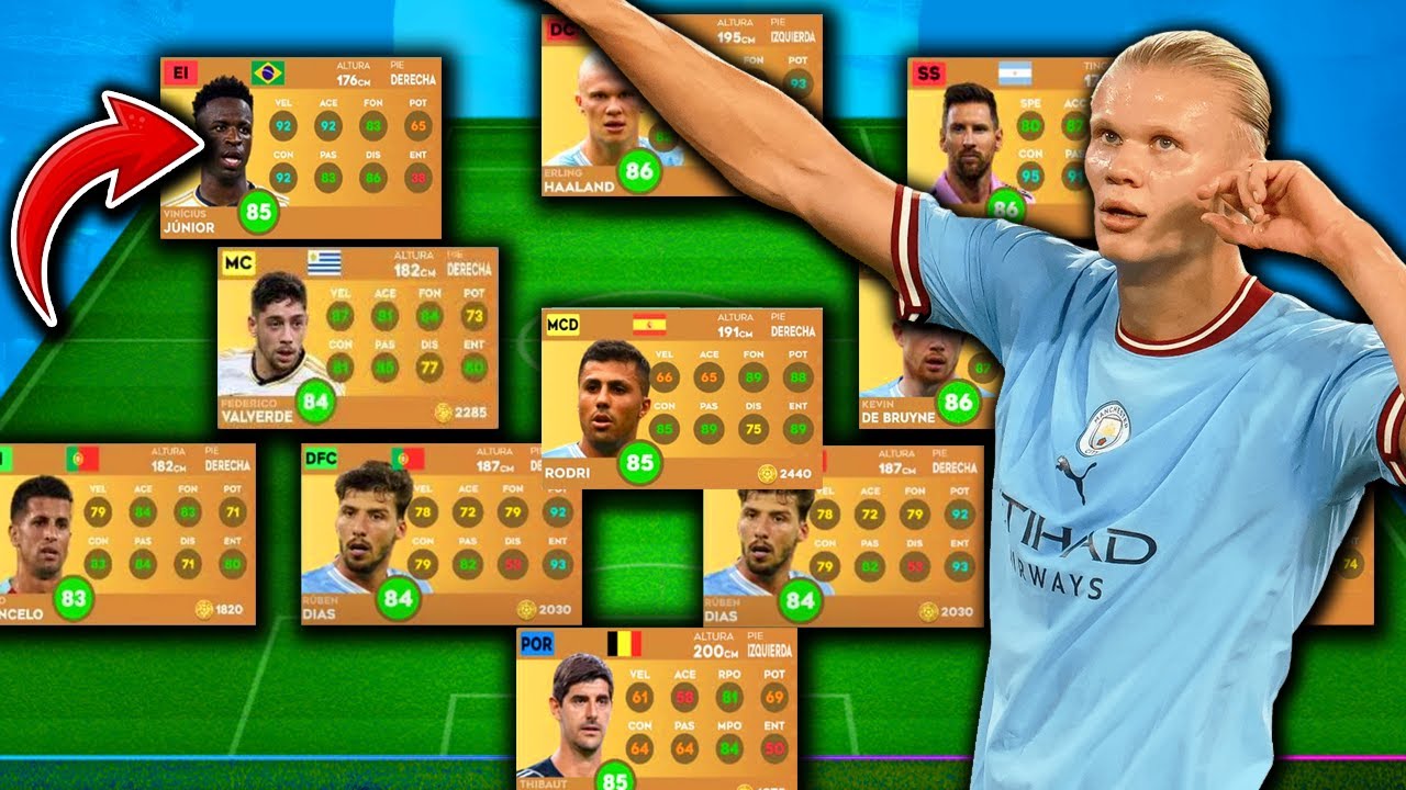 EL MEJOR JUGADOR en CADA POSICIÓN de DLS 24🔥| Dream League Soccer 2024 ...