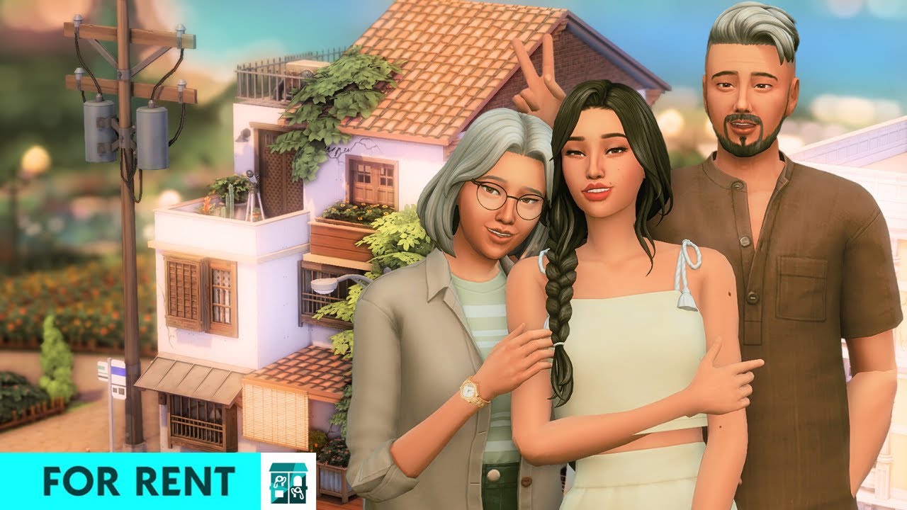 The Sims 4: FOR RENT let’s play | Introduction + CAS: Meet this ...