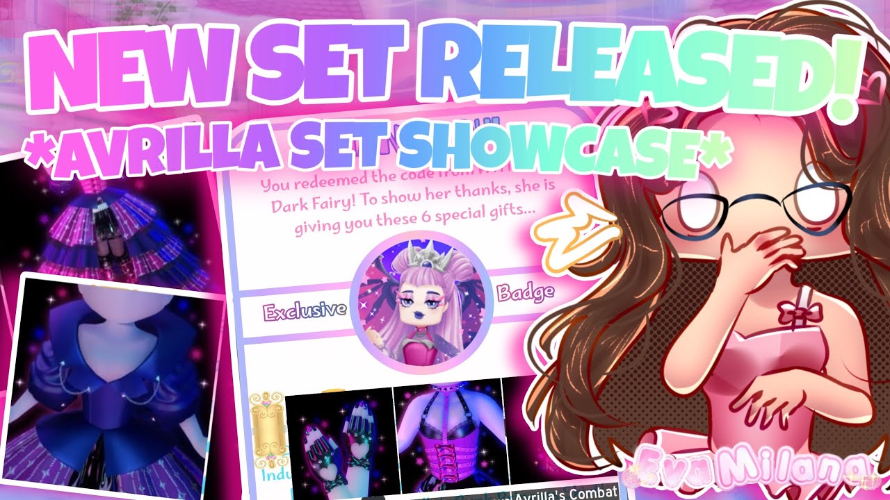 💎ALERT! NEW SET RELEASED IN ROYALE HIGH: *AVRILLA SET*! | Royale High ...