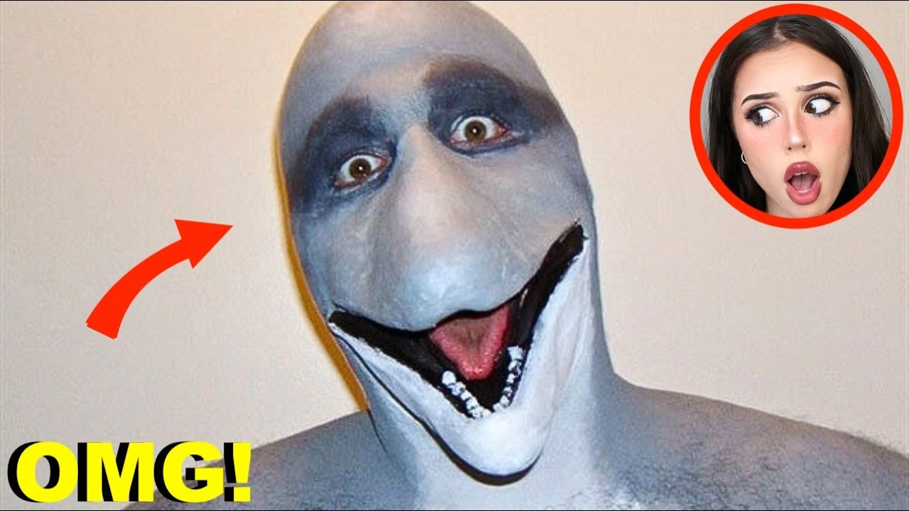 if you SEE the DOLPHIN MAN, RUN away FAST!! *cursed footage* - YouTube