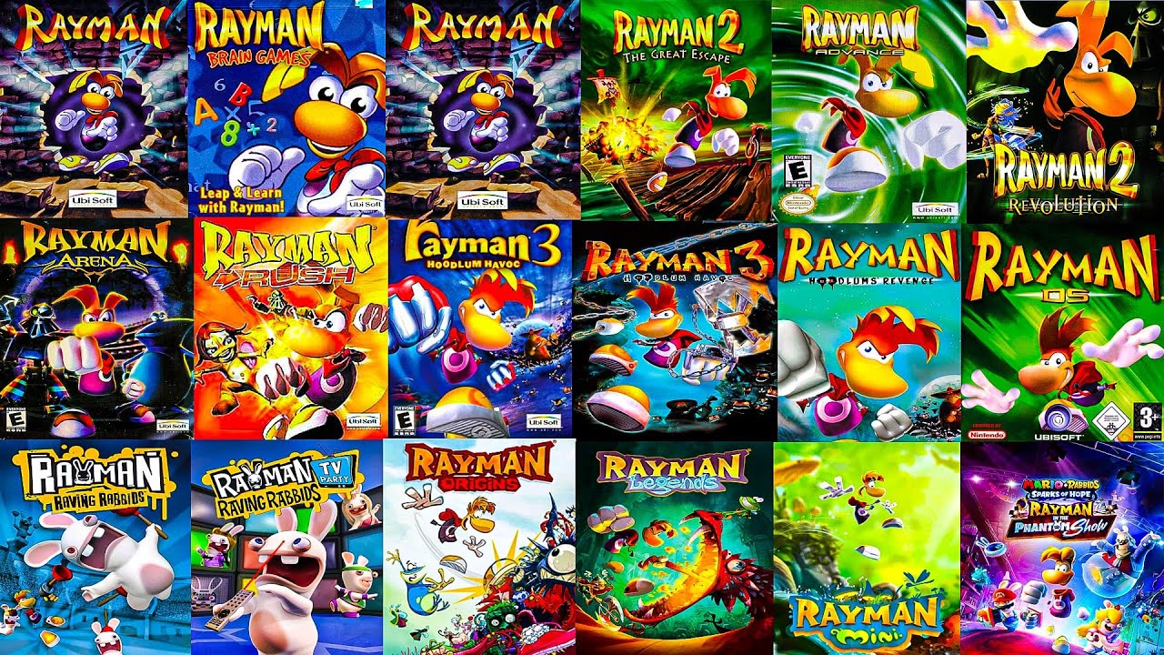The Evolution of RAYMAN Games (1995-2023) - YouTube