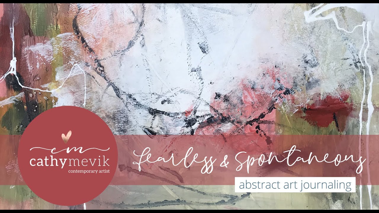 Abstract art tutorial # 10 | Expressive authentic painting - YouTube