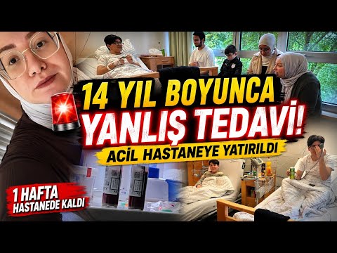 Bir haftalık hastane sürecimiz❌Bu süreç bizi cok üzdü cok yordu❌neler yaşadık❌süreç ne oldu⁉️VLOG