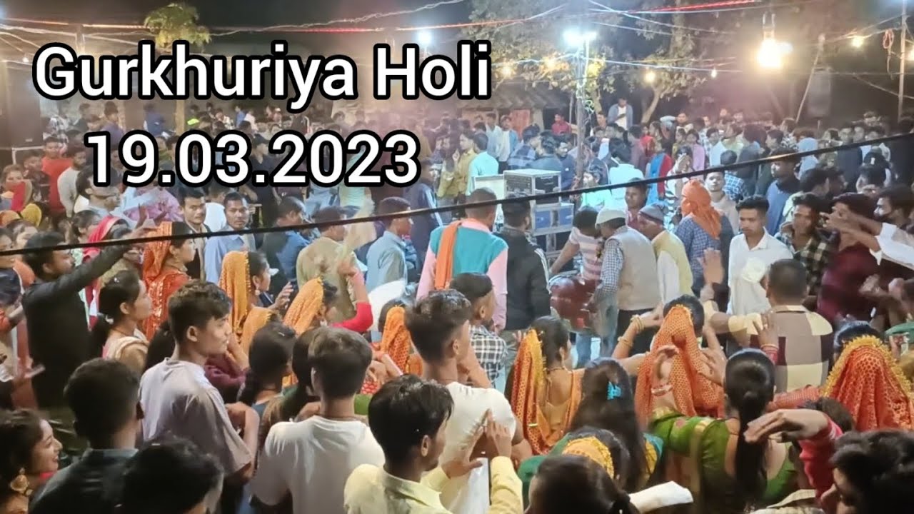 gurkhuriya khatima rana Tharu holi 2023 || joshil fun ♠️|| - YouTube