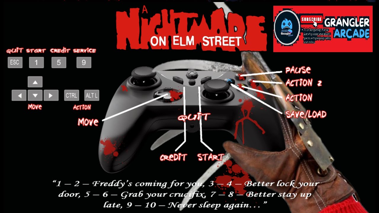 A Nightmare On Elm Street 1,2,3,4,Jason Arcade Pc (No Emulation) - YouTube