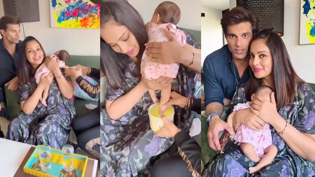 Bipasha Basu's First glimpse with her daughter Devi Basu's tiny hands ...