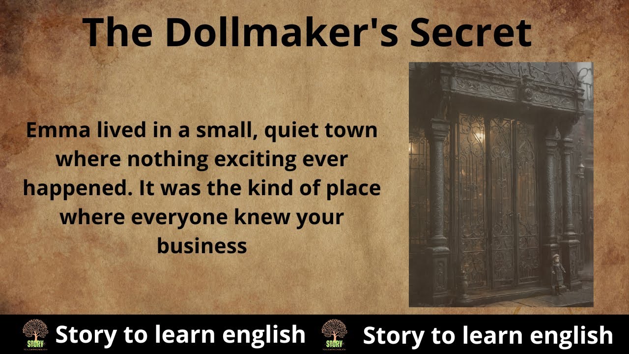 learn english through short story || The Dollmaker's Secret - A ...