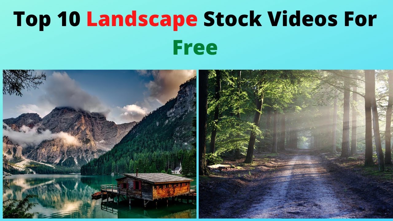Top 10 Free Landscape Stock Videos| Royalty-Free Videos | HD Videos ...