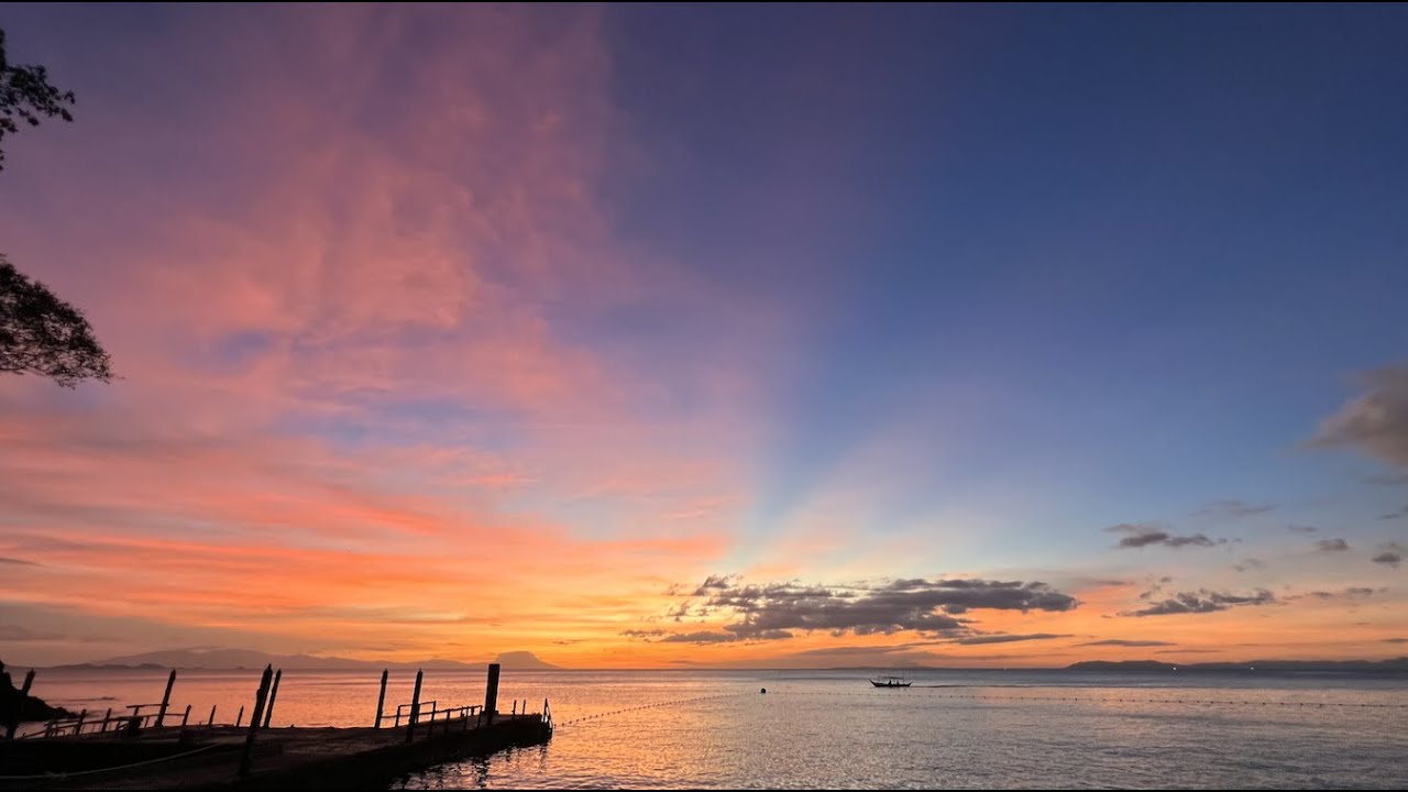 A Glorious Sunset over the Balayan Bay, Philippines, 2023 - YouTube