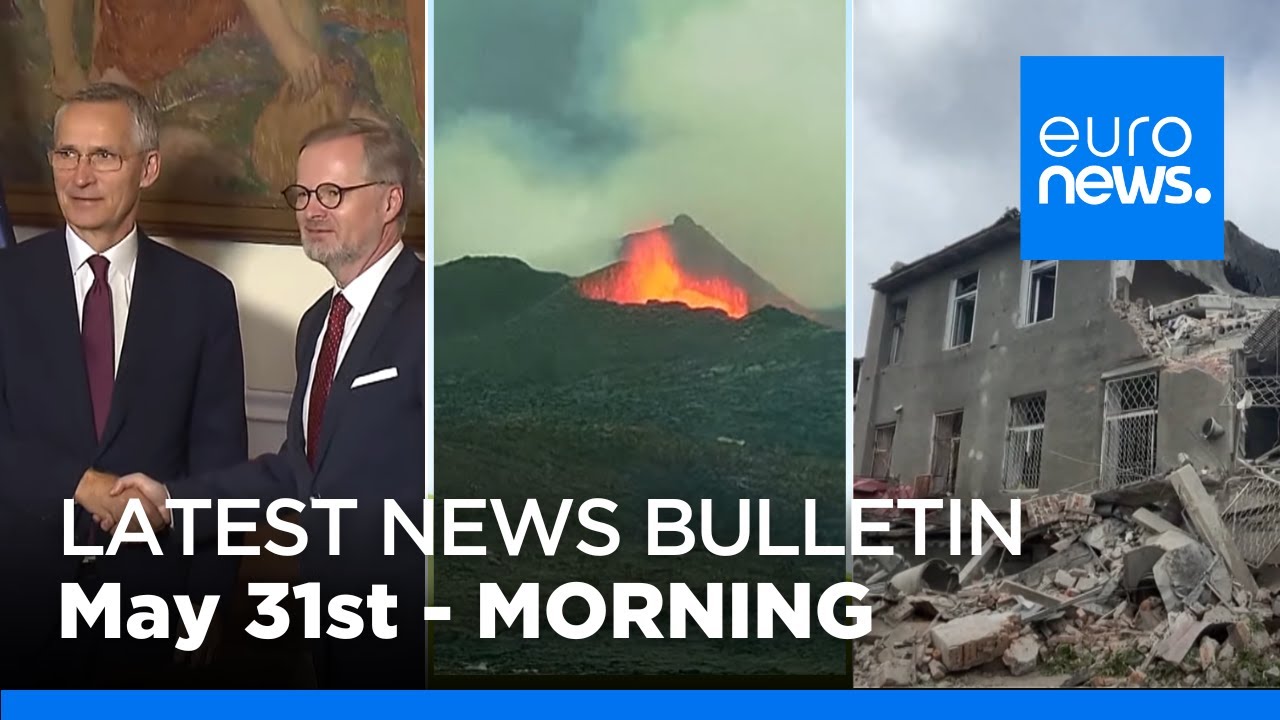 Latest news bulletin: May 31st 2024 Morning | euronews 🇬🇧 - YouTube