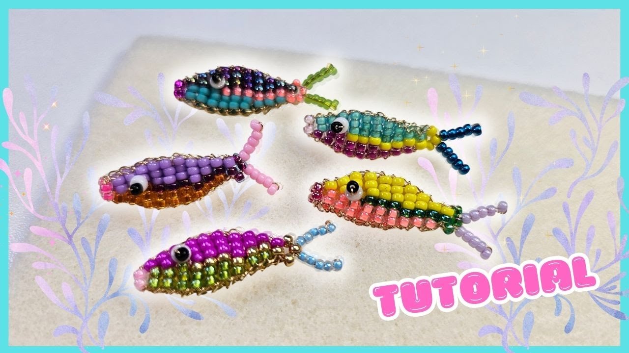 Kralen visjes tutorial (Dutch) 🐟 - YouTube