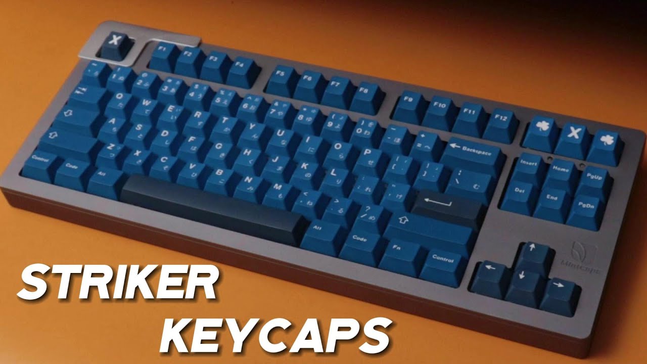 Striker PBT DYE-SUB Keycaps - YouTube