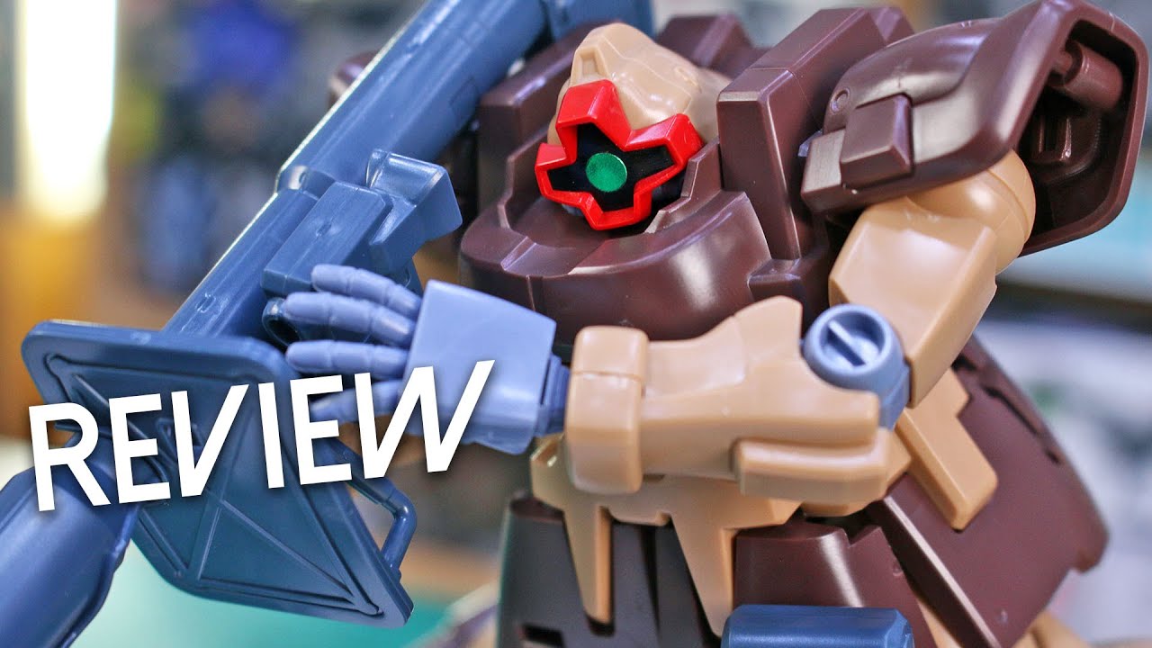 HGUC Dom Tropen [Sand Brown] - Gundam 0083 UNBOXING and Review - YouTube