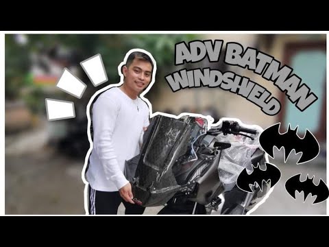 ADV BATMAN WINDSHIELD - YouTube