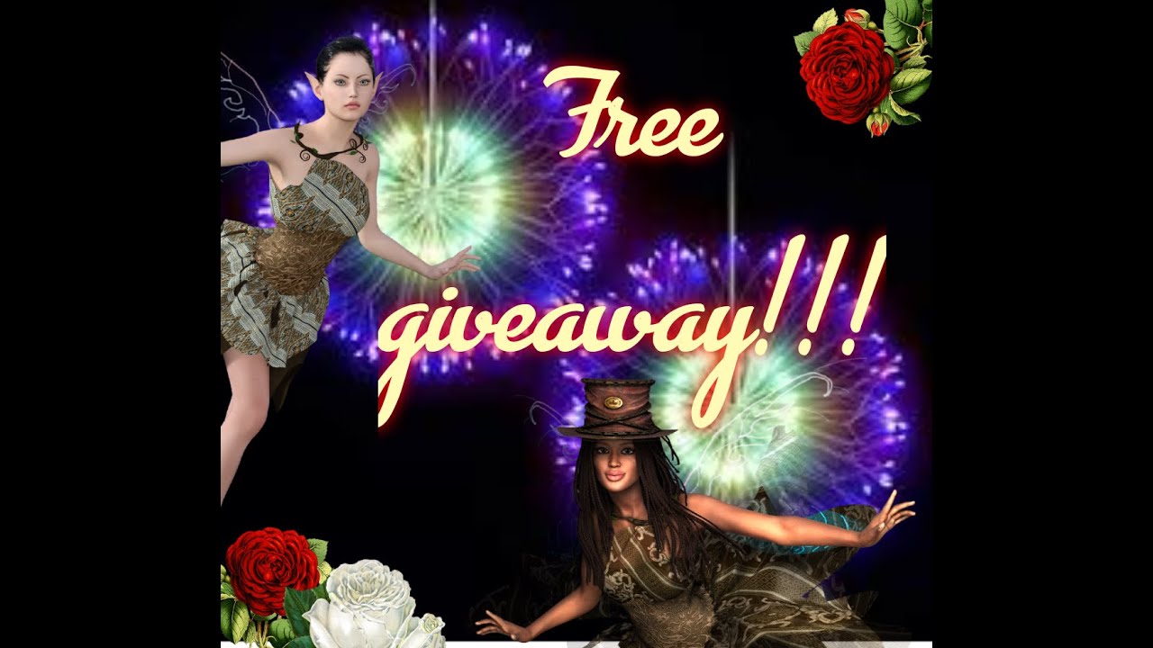 Free Giveaway. 3 winners. Yay 100 subscribers - YouTube