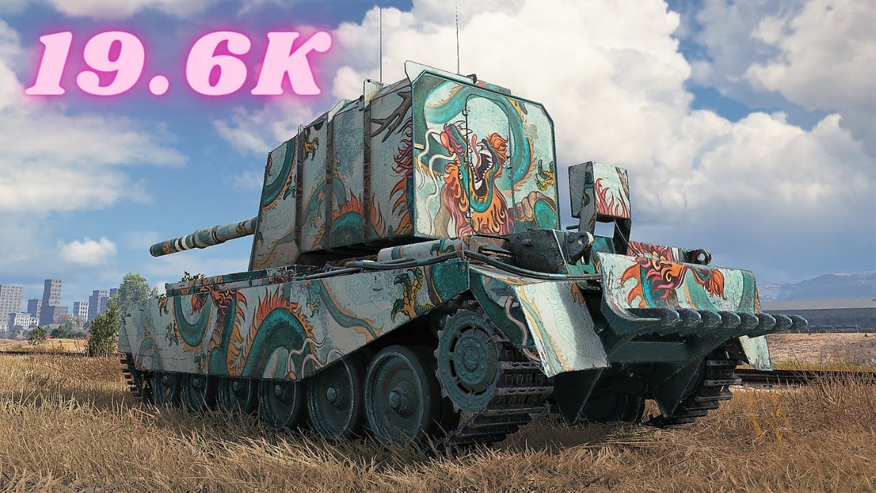 FV4005 Stage II 10K Damage,FV4005 10.7K,FV4005 9.6K World of Tanks ...