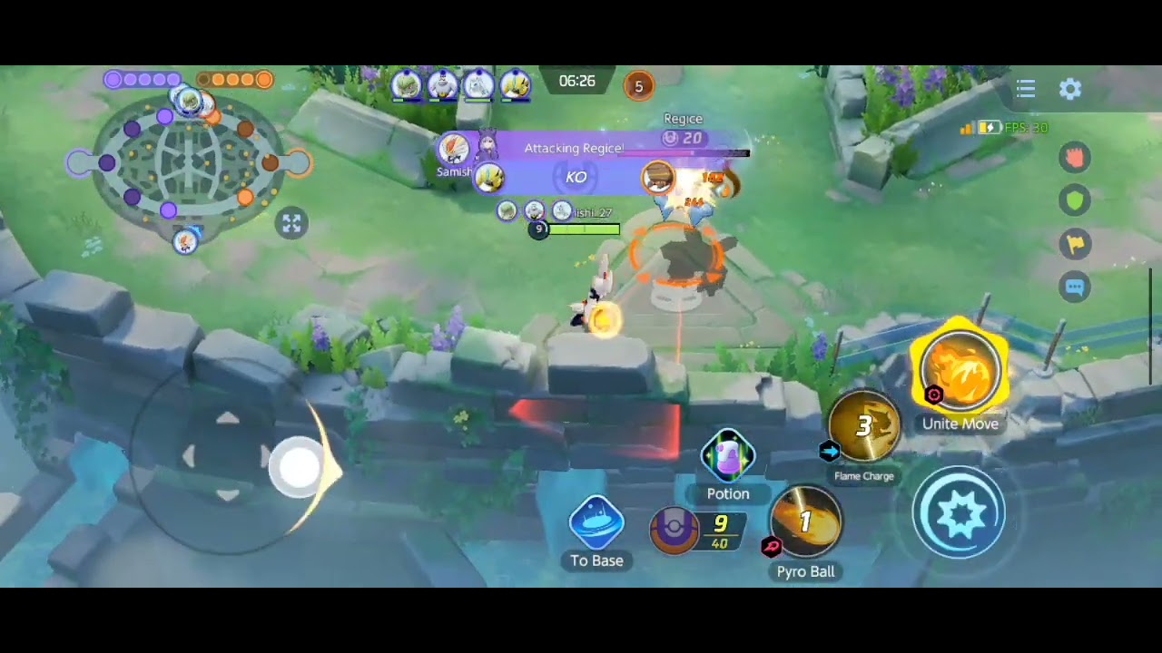Pokemon unite fight - YouTube