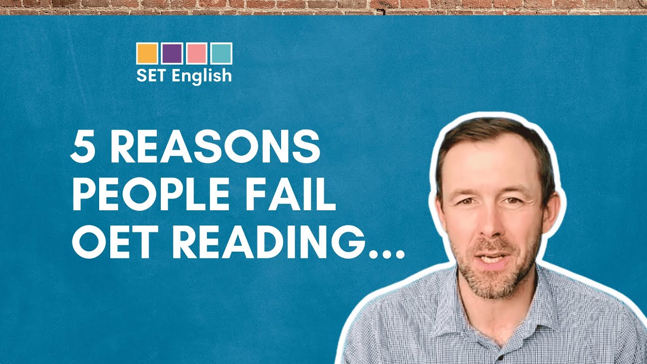 5 Reasons People Fail OET Reading - YouTube
