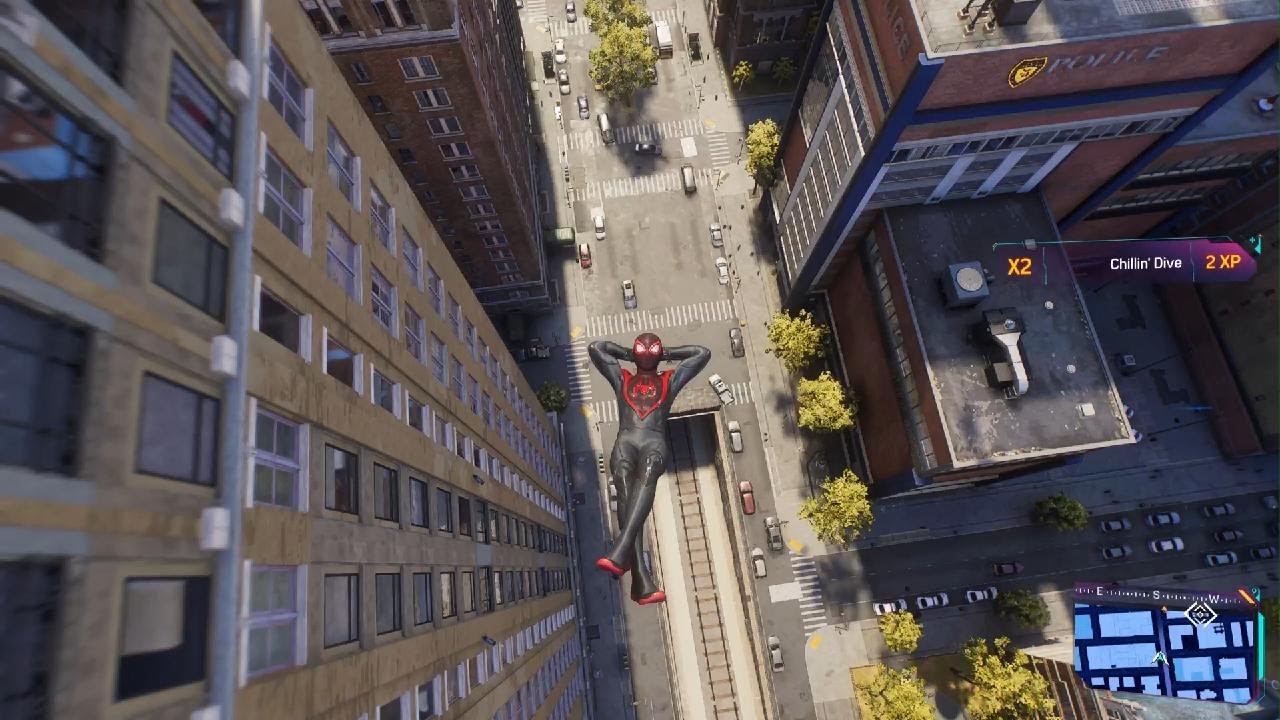 Marvel's Spider-Man 2 free roam, 0 swing assist - YouTube