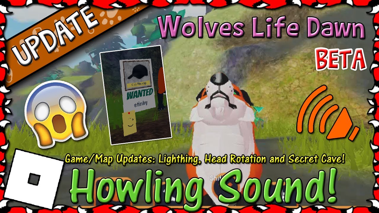 ROBLOX | Wolves Life Dawn BETA - Howling Sound & Secret Cave! #33 | HD ...
