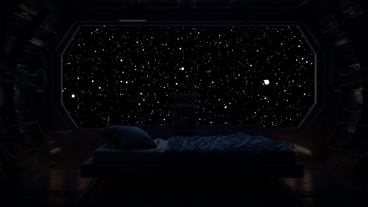 Spaceship White Noise Relaxation Rest in the Living Room of a Galactic ...