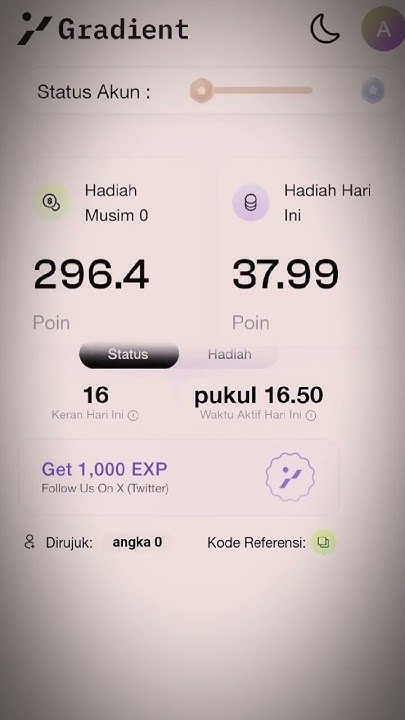 gradient airdrop jangan di skip 🤑 #gradientnetwork - YouTube