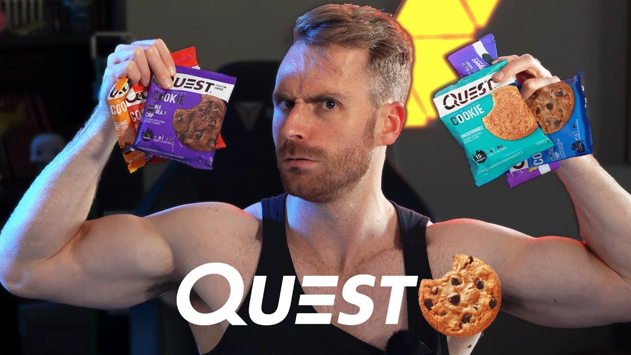 Bodybuilder Ranks Quest Protein Cookies - YouTube