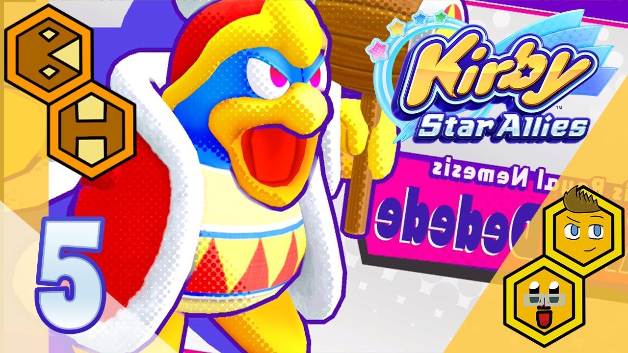 Swole Dedede Scuffle - Kirby Star Allies First Impressions Part 5 ...