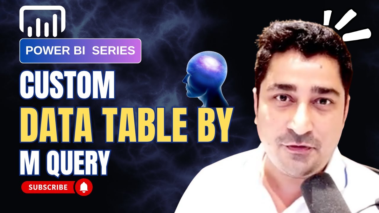 Custom Data Table By M Query | Power BI Masters | Euron - YouTube