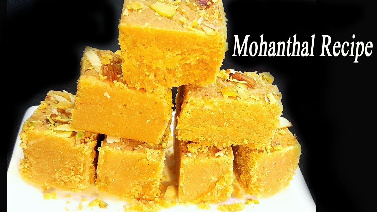 MohanThal Recipe | How to make MohanThal | Diwali Special Sweet ...