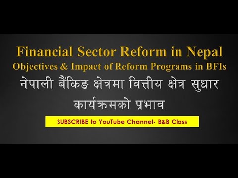 Impact of Financial Sector Reform in Nepali Banking Sector वितीय ...