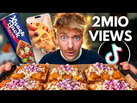 Ich teste TikTok Trend Rezepte! (u.a. Filet O Fish Toasts 😍)