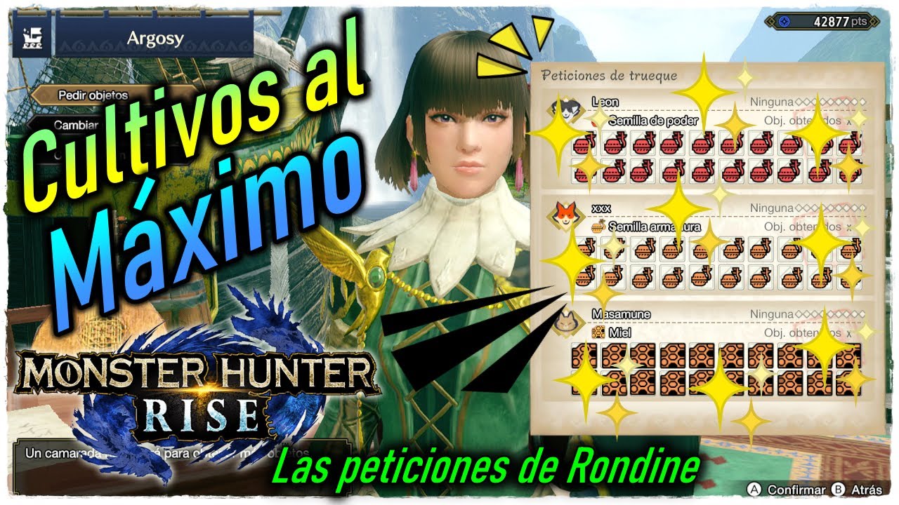Como mejorar el Argosy en Monster Hunter RISE obtener los tres ...