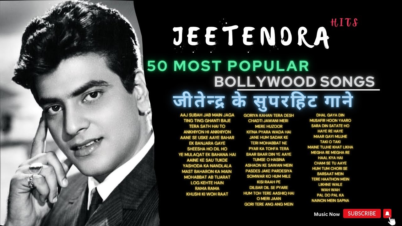 Best of Jeetendra Songs | 50 Most Popular Bollywood Hindi Songs of ...