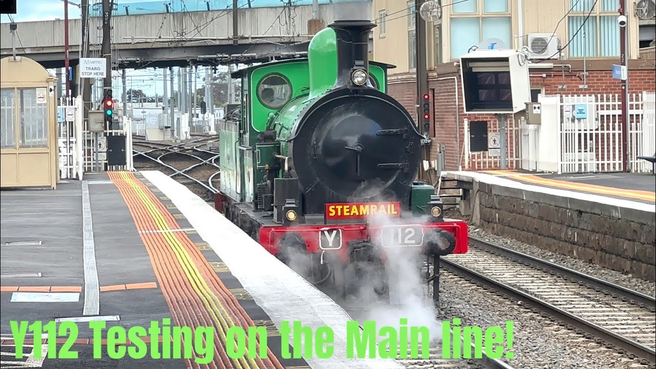 Y112 Testing on the Mainline after 3 Years in Occupation 🎉 - YouTube