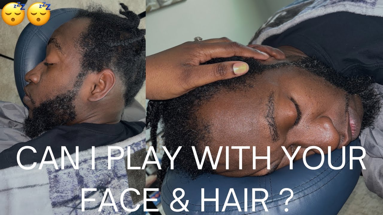 MASSAGE THERAPIST CARESSING YOUR FACE +MASSAGE THERAPIST PLAYING IN ...
