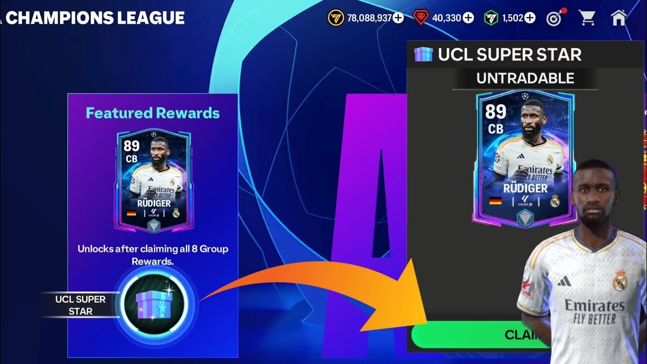 How To Claim Rudiger Fast ⚡ & What To Do With Extra UCL Points ? - YouTube