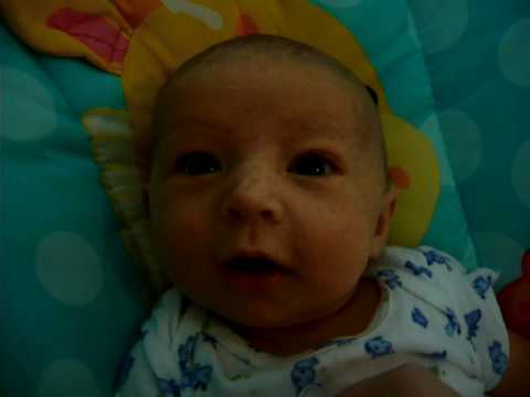 Baby Lex smiling and talking - YouTube