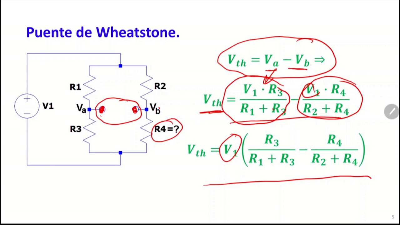 INSTRUMENTOS LAB 101 - Multímetro. Vídeo 39 - Puente de Wheatstone en ...