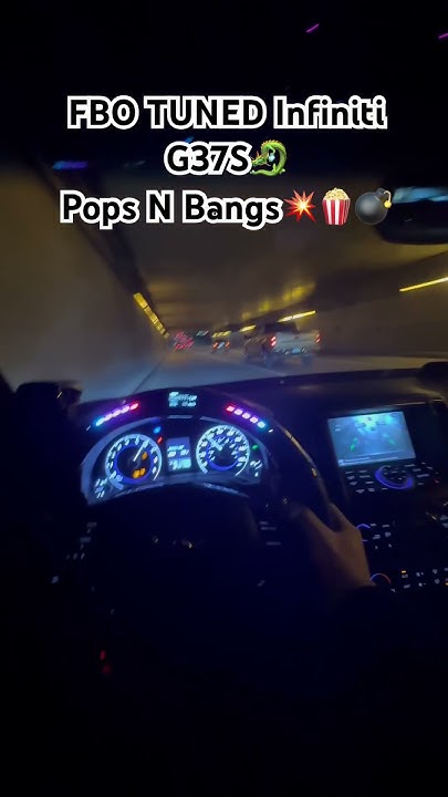 Infiniti G37 Flame Map (Tunnel POV)🧨💥🍿 #vqlife #jdm #cars #infiniti #carbon #customwheels - YouTube