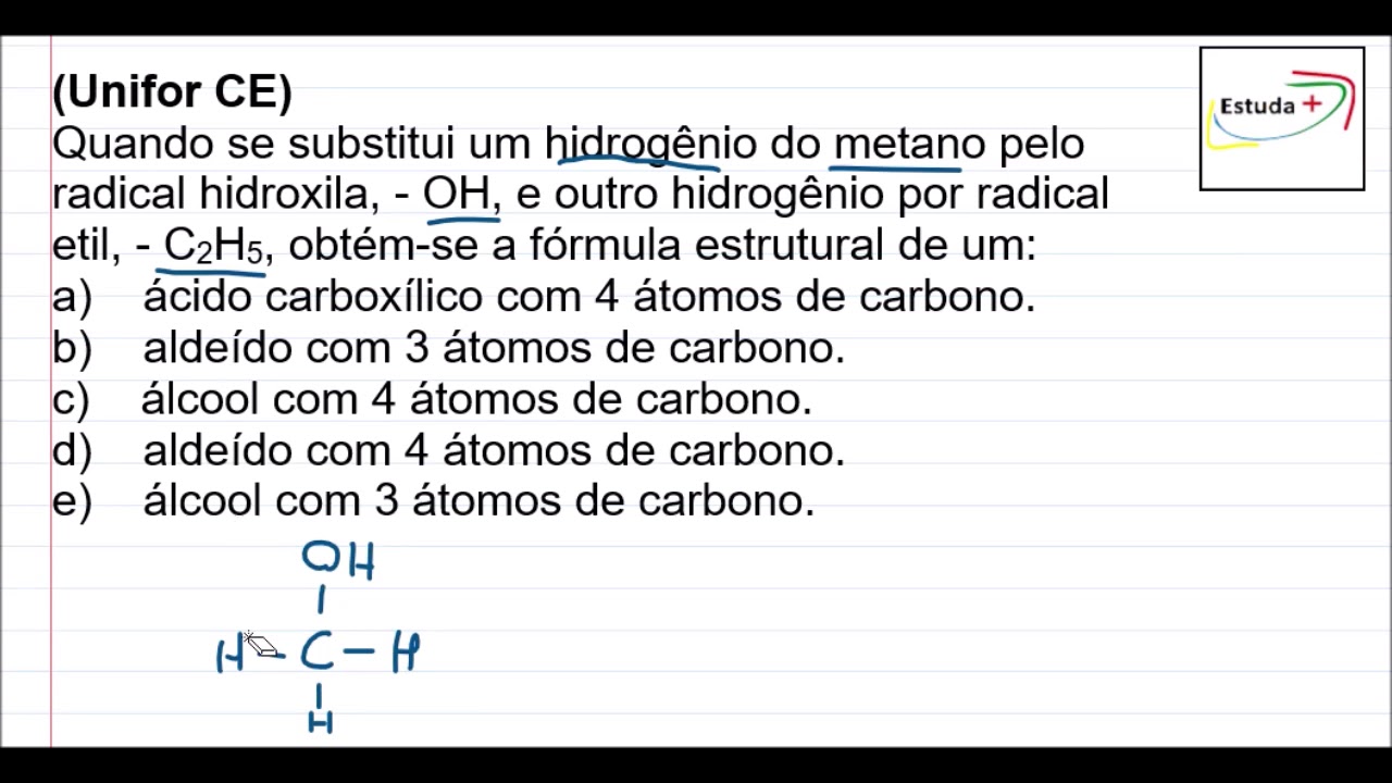 Compostos oxigenados e suas estruturas - YouTube