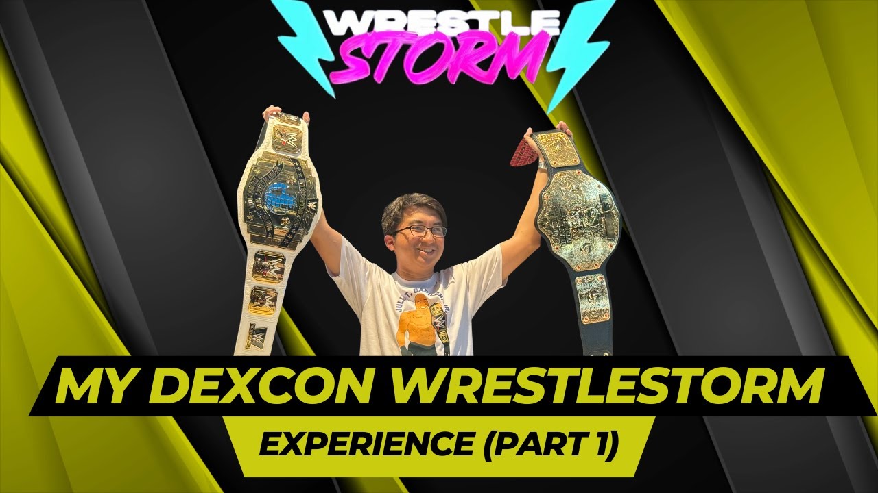 【4K】 My Dexcon WrestleStorm Experience (Part 1) - YouTube
