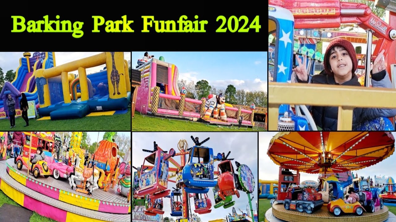 Barking Park Funfair 2024 | London Funfair Rides | Funfair in Barking ...