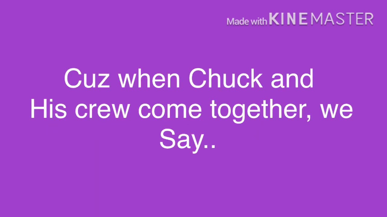 The Chuck E. Show Theme Song (Karaoke) - YouTube