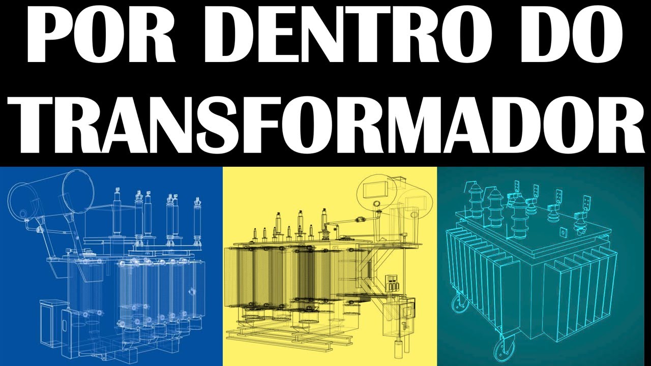 Quais os principais componentes de um transformador de potência? - YouTube
